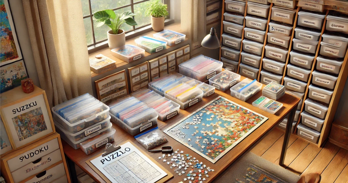 How To Store Partially Completed Puzzles At Home