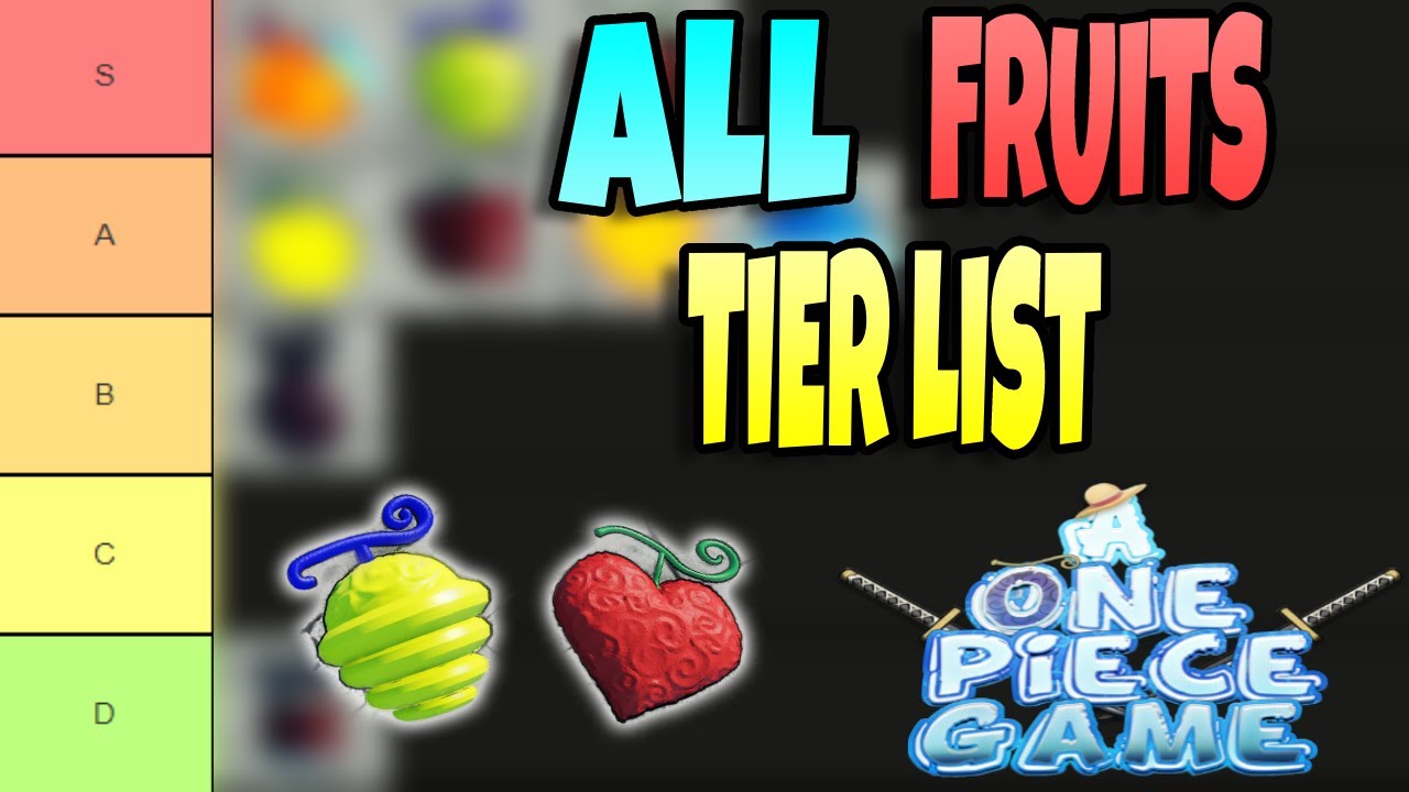 Ultimate One Piece Game Fruit Tier List (Blox Fruits, AOPG & More)